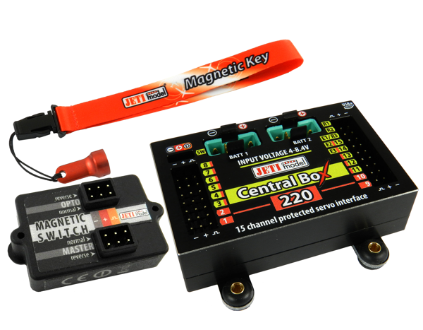 Central Boxes – JETI model USA